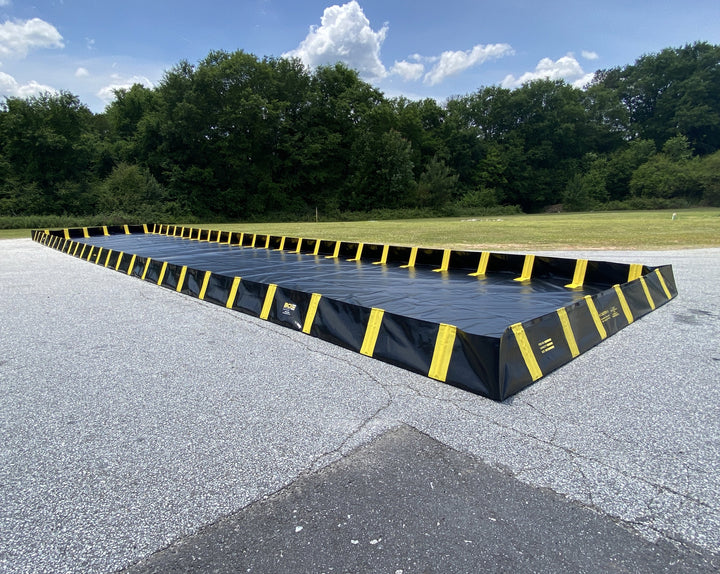 12' x 50' Inside Support Frac Tank Berm | BCI