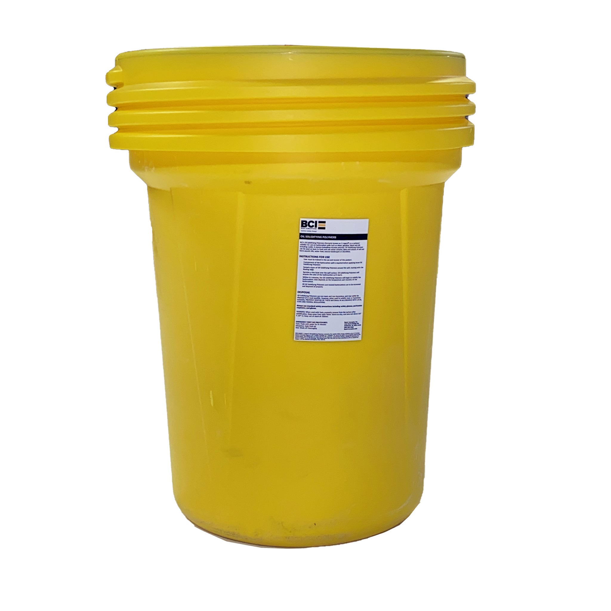 50 lbs. Loose Hydrocarbon Solidifying Polymer | BCI