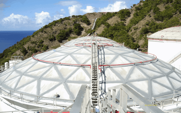 Dome Roof Tank About Geodesic Dome Roof » ATECO TANK